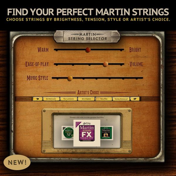 The Martin String Selector | Guitar World