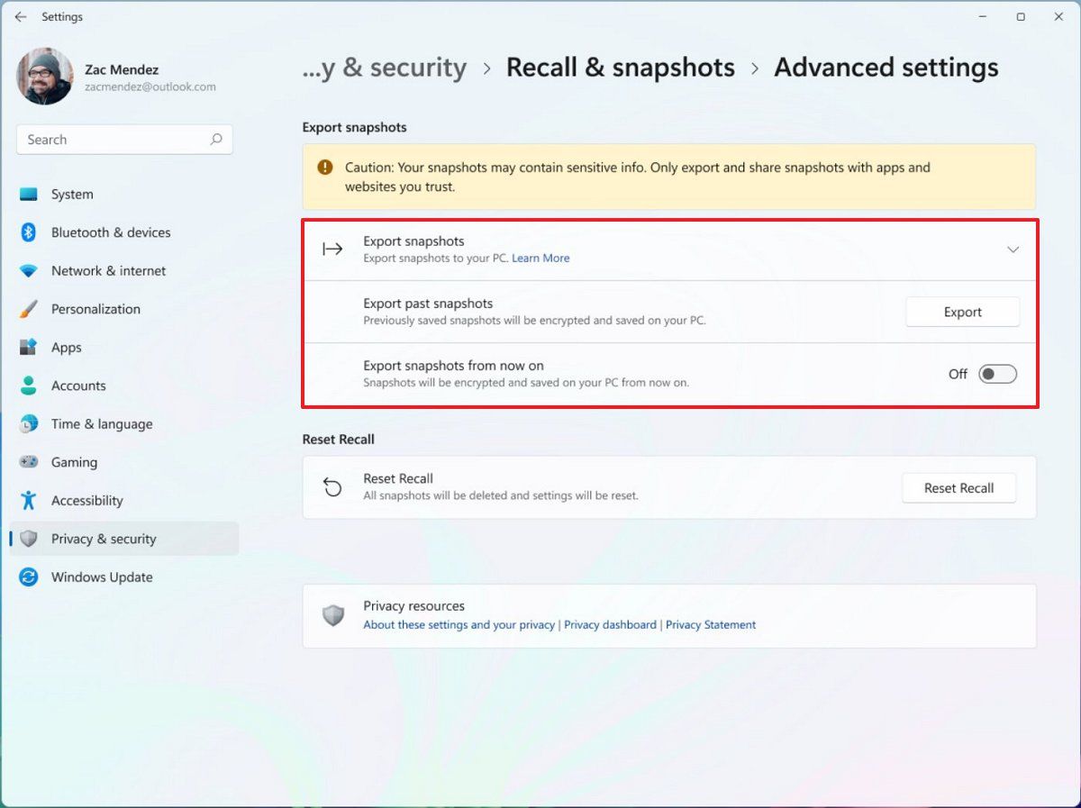 3 major features coming to Windows Recall for Windows 11 | Windows Central