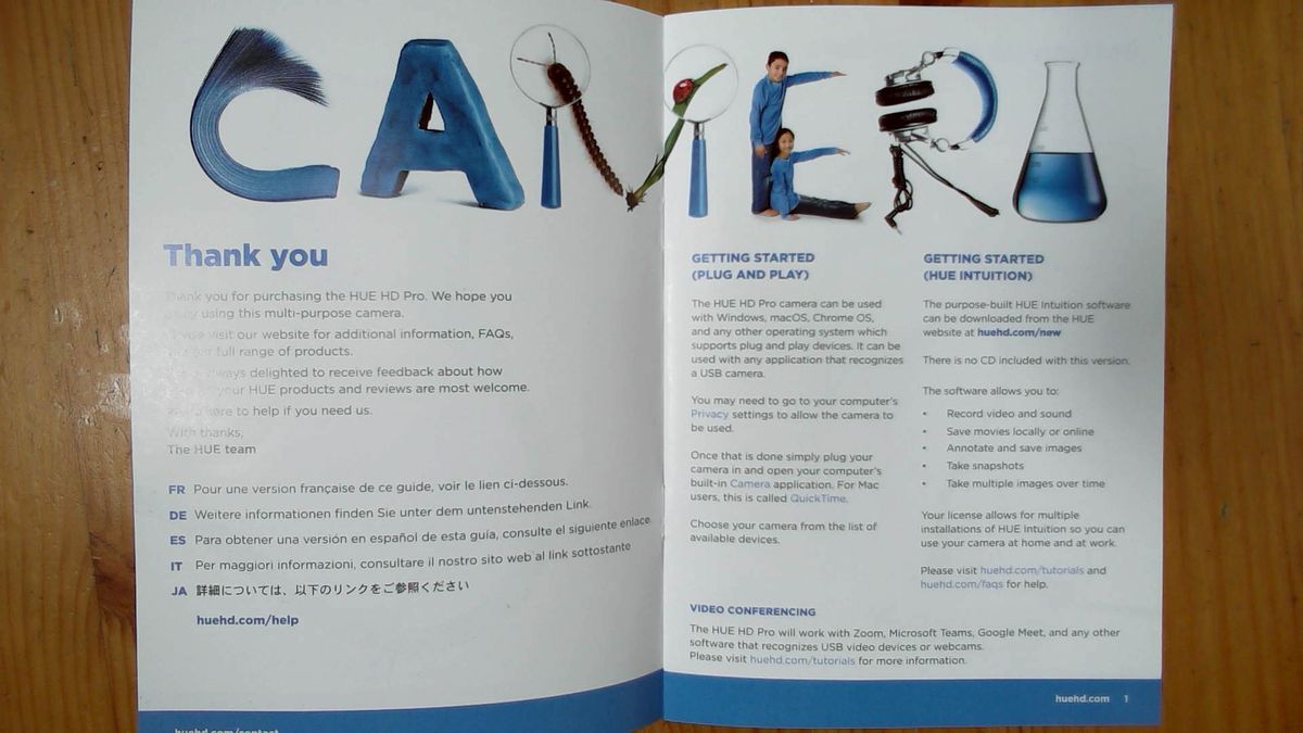 Hue HD Pro Document Camera Review | Digital Camera World