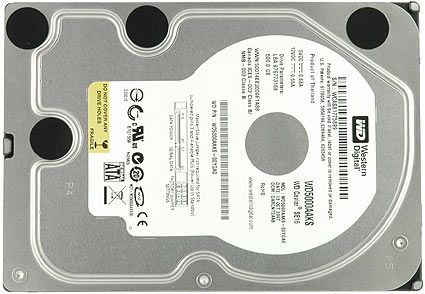 Hard Drive: Western Digital WD5000AAKS (500 GB) - Tom's New Reference ...