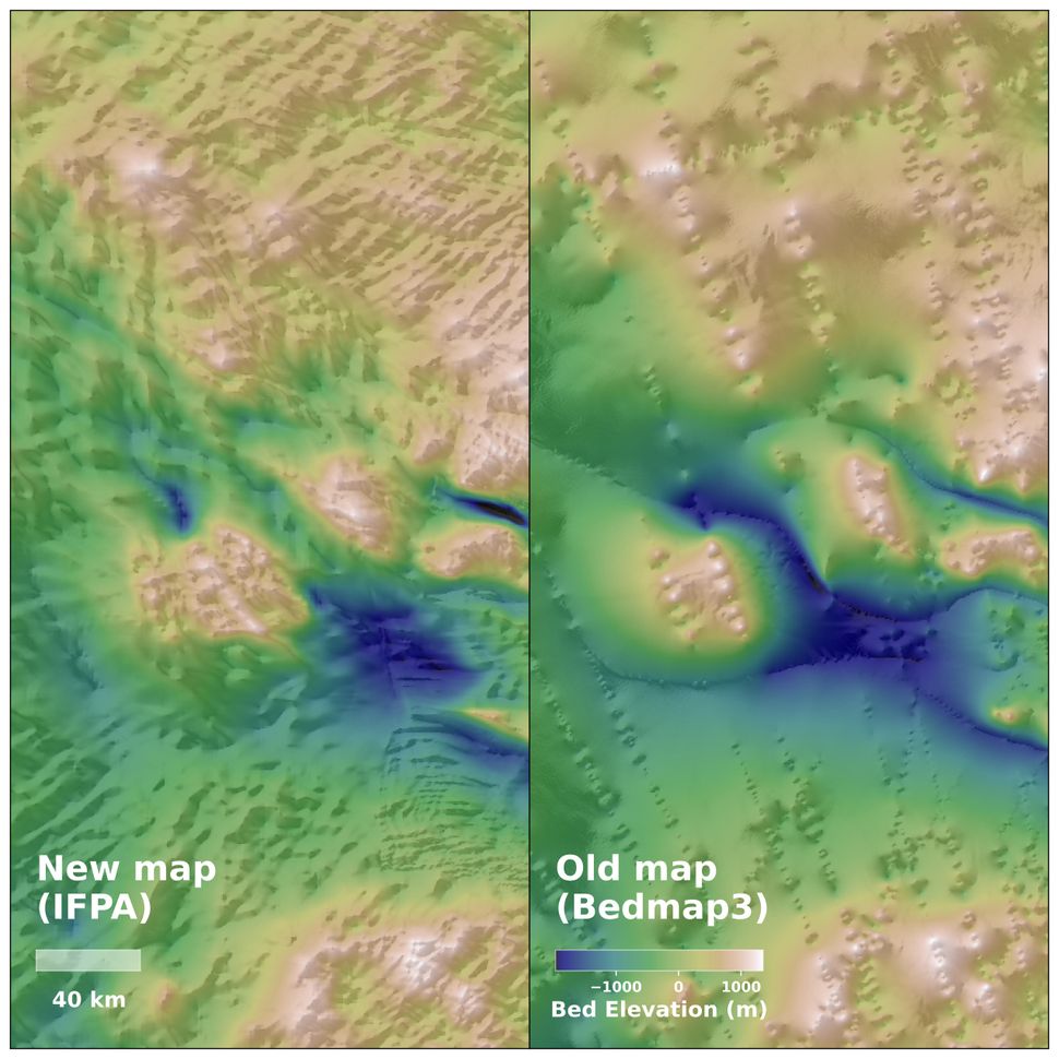 New map of Antarctica reveals hidden world of lakes, valleys and ...