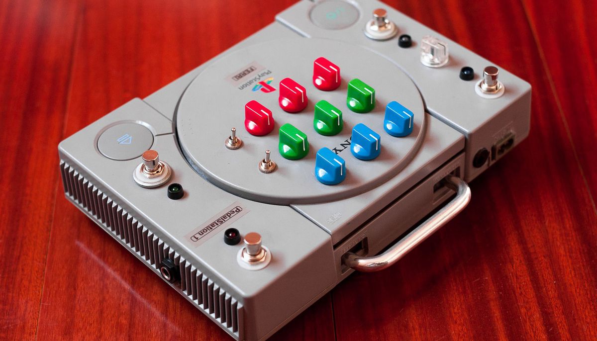 Watch: Someone has built four effects pedals into an original Sony ...