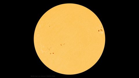 Sun breaks out with highest number of sunspots since in more than two ...
