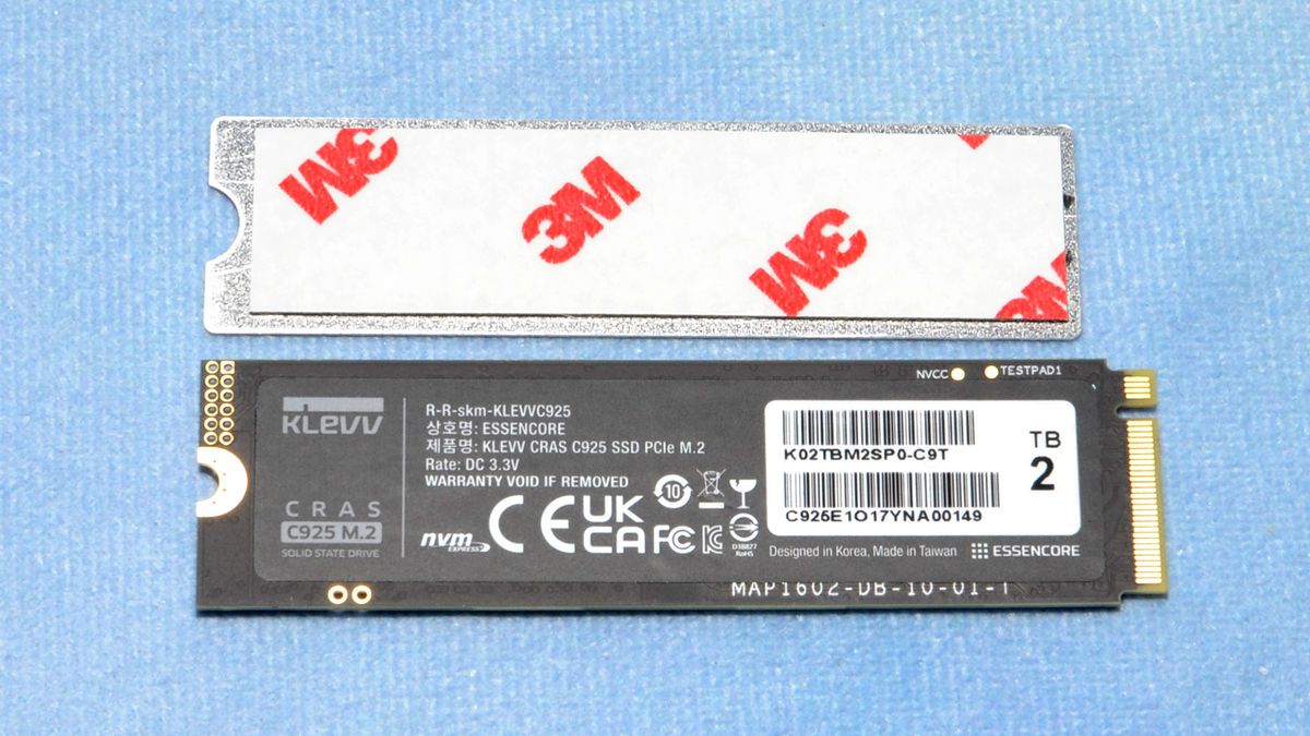 Klevv CRAS C925 2TB Performance Results - Klevv CRAS C925 SSD Review ...