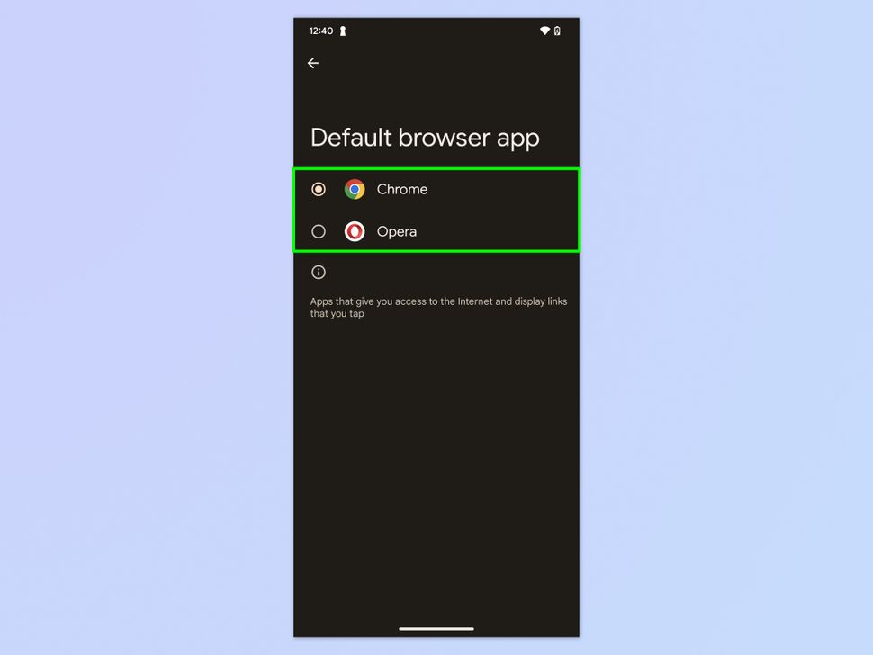 How to change default browser on all devices | Tom's Guide