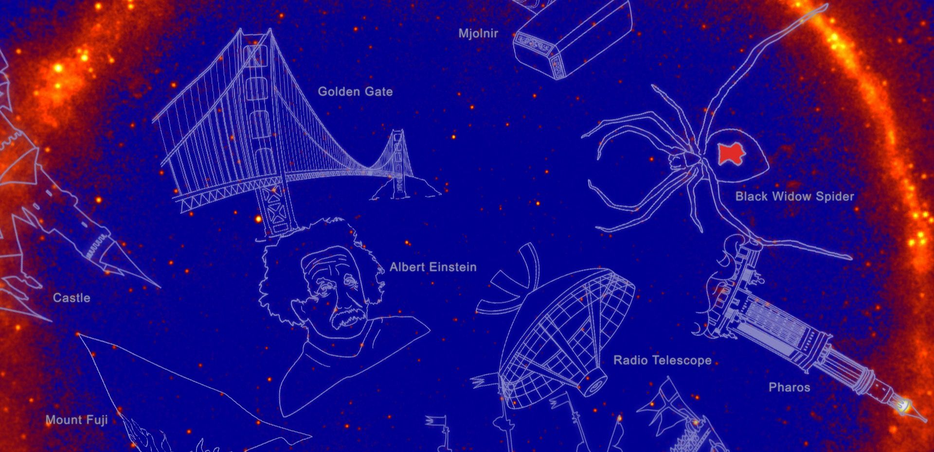 Einstein and the Incredible Hulk Now Have Their Own Constellations (But ...