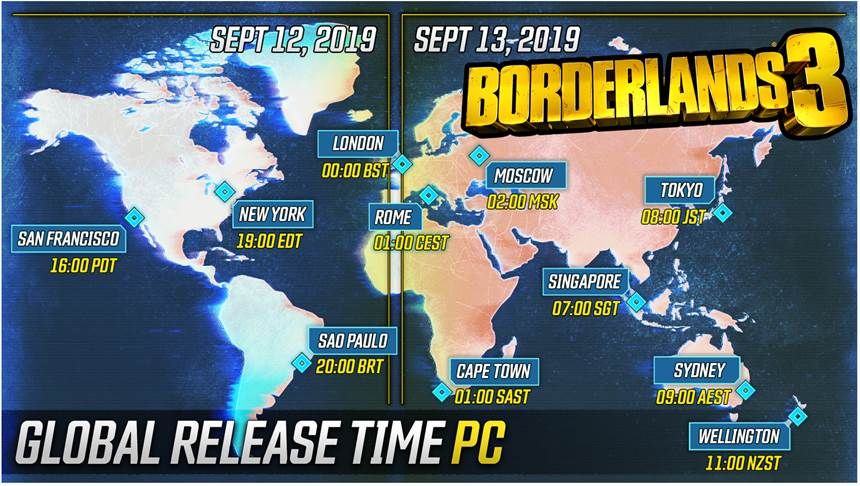 Borderlands 3 pre-load times revealed | Android Central