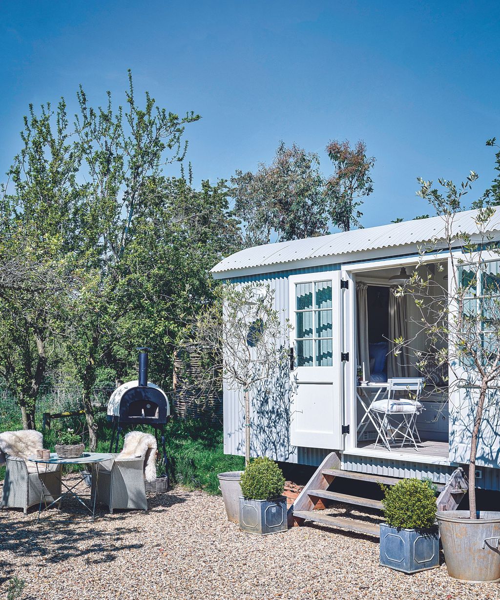 See how a row of dilapidated cottages has become an idyllic home ...