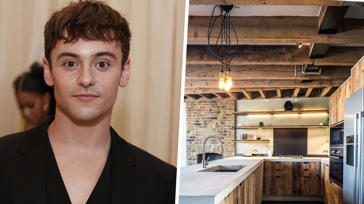 Tom Daley's kitchen taps into one of 2024's biggest trends | Homes and ...