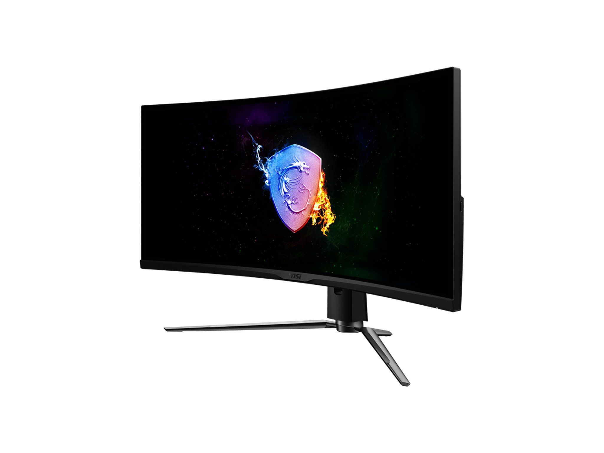 MSI's new curved monitor features AI tech to help you game | Windows ...
