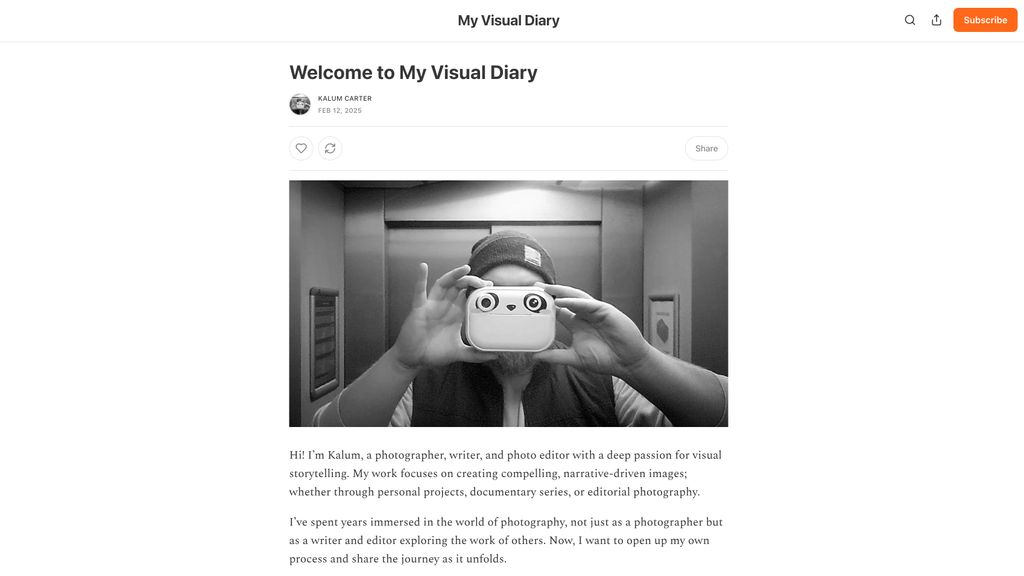 Is Substack the perfect platform for photographers? | Digital Camera World