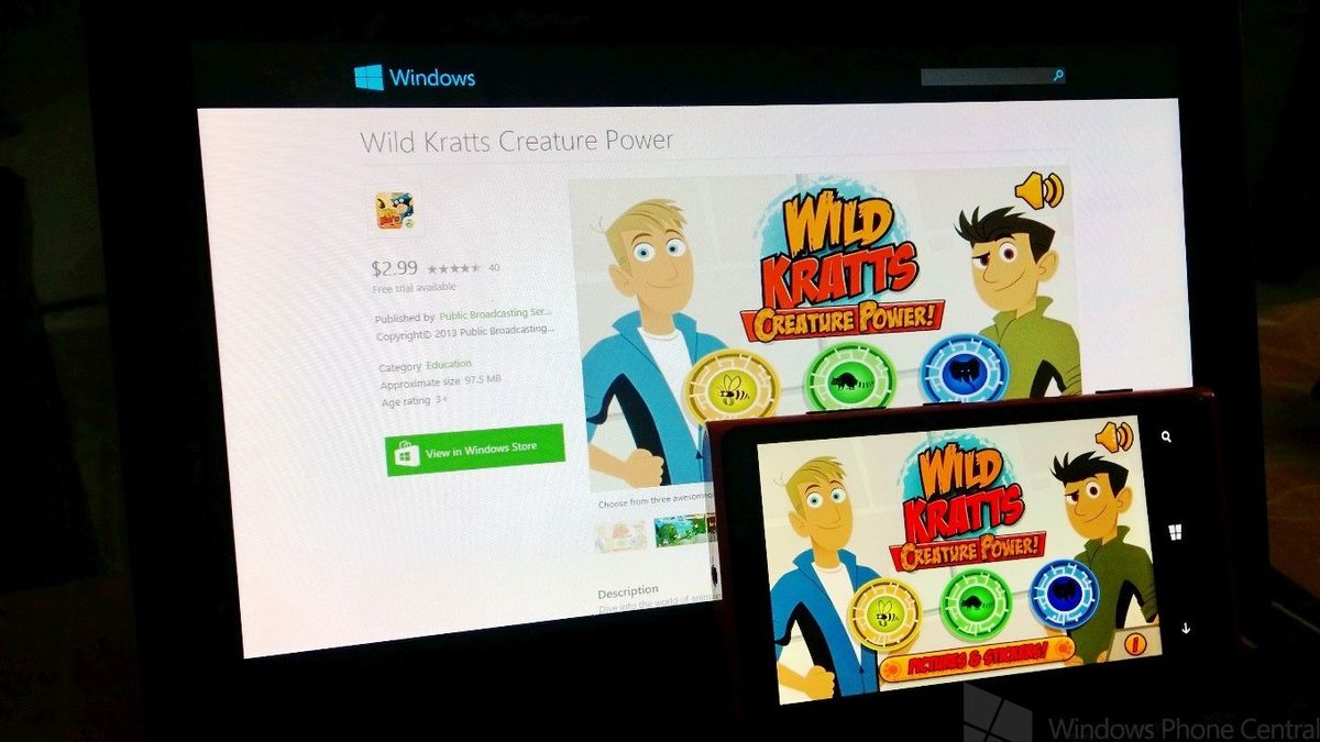 Wild Kratts for Windows 8 and Windows Phone 8 makes learning science ...