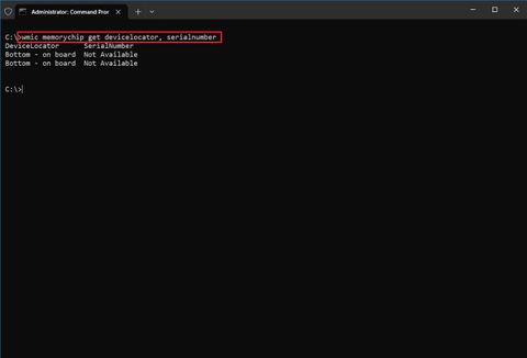 How to get full PC memory specs (speed, size, type, part number, form ...