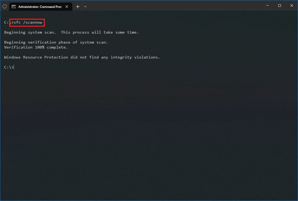 How To Use Windows 10s System File Checker Sfc Scannow Command To Fix Problems Windows Central