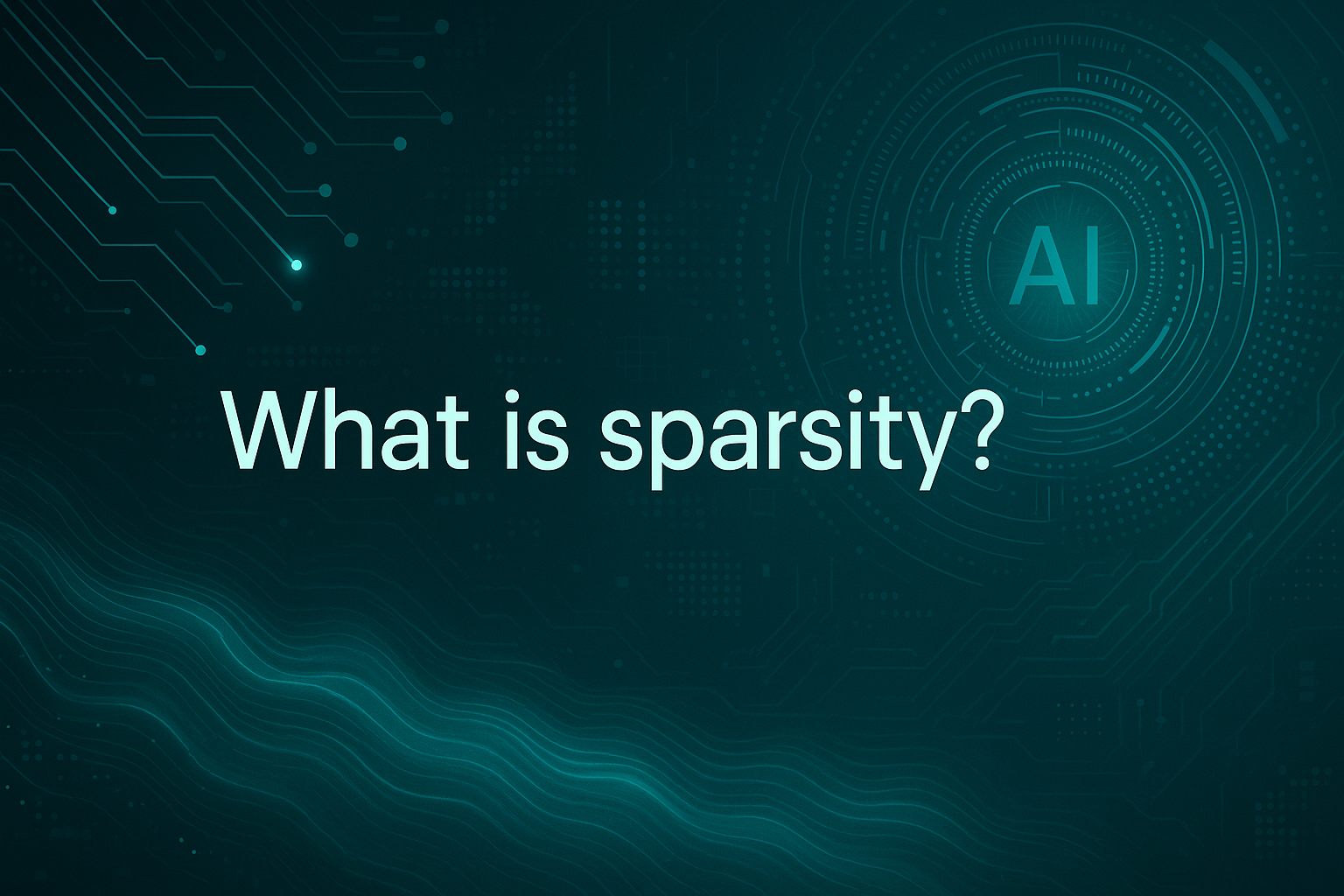 What is sparsity? | TechRadar
