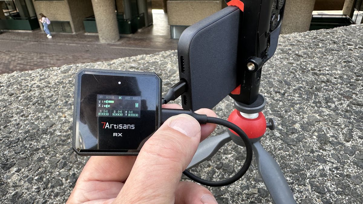 7Artisans DMic-S wireless microphone review | Digital Camera World