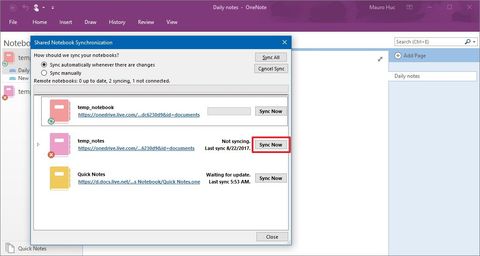 How to troubleshoot and fix common sync issues with OneNote on Windows ...