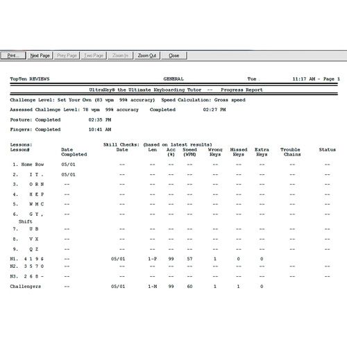 UltraKey Typing Software for Kids Review - Pros and Cons | Top Ten Reviews