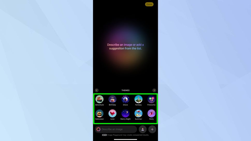 How to use Image Playground in iOS 18.2 | Tom's Guide