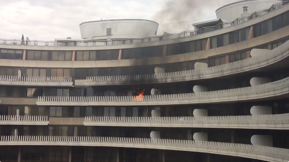 Watergate is on fire. Literally. | The Week