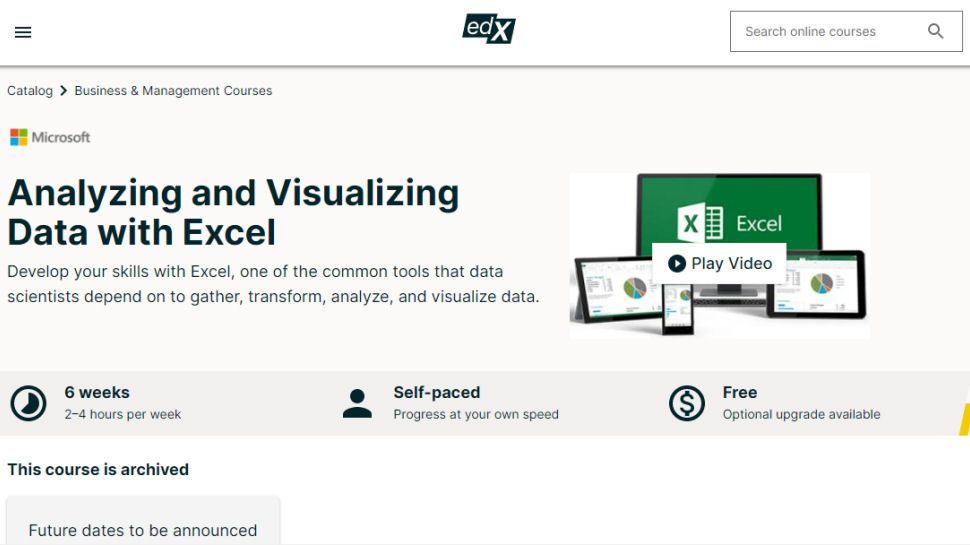 Best Excel online course of 2025 | TechRadar