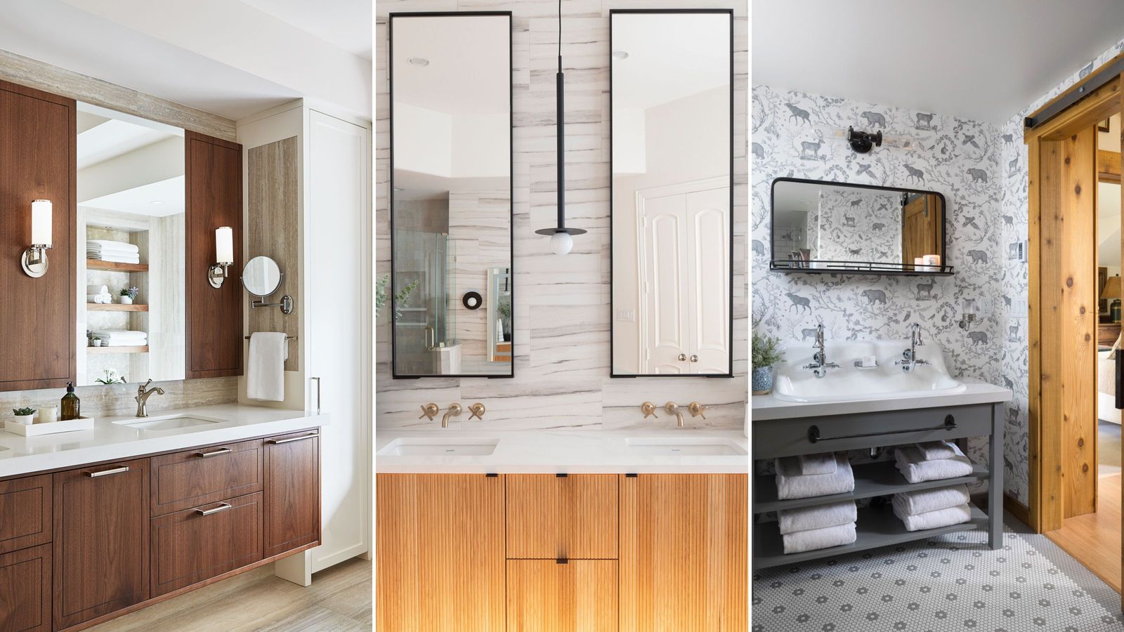 7 clever double vanity bathroom ideas to maximize space with | Real Homes