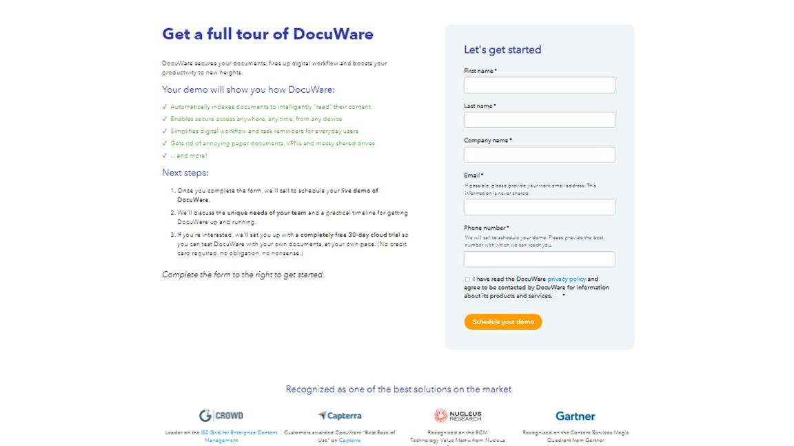DocuWare review | TechRadar