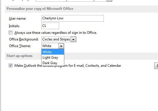 How to Change Outlook 2013 Themes - Color Scheme - LAPTOP | Laptop Mag