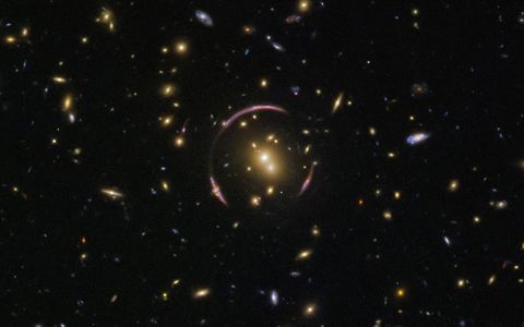 Hubble Telescope Discovers a Light-Bending 'Einstein Ring' in Space | Space