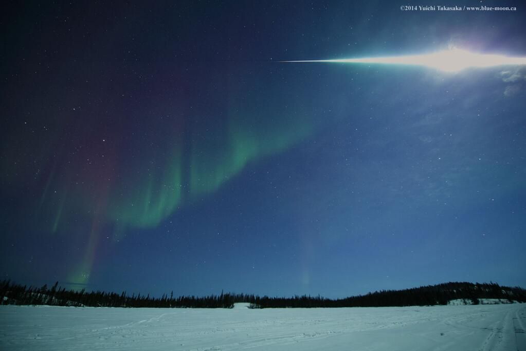 Aurora Photographer Captures Dazzling Fireball Over Canada (Photos) | Space