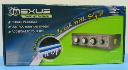 Nexus Fan & Light Controller - NXP-301 - Vantec - Front Mounted Ports ...
