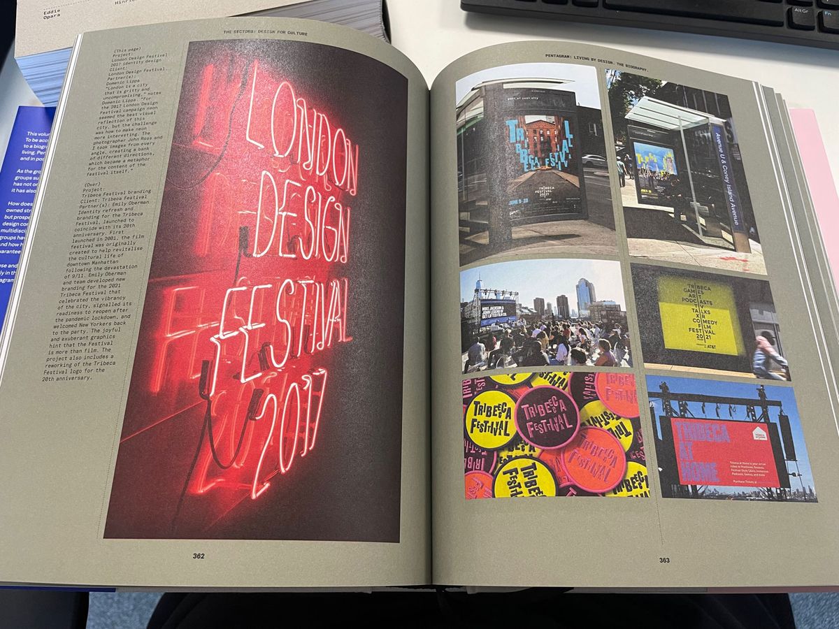 Pentagram: Living by Design review: hefty tome on a world-famous design ...