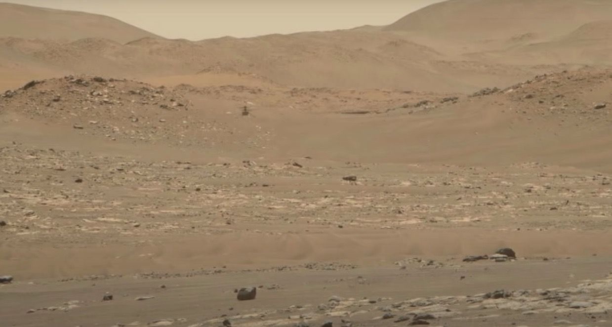 Happy anniversary, Ingenuity! Mars helicopter flew for the 1st time one ...
