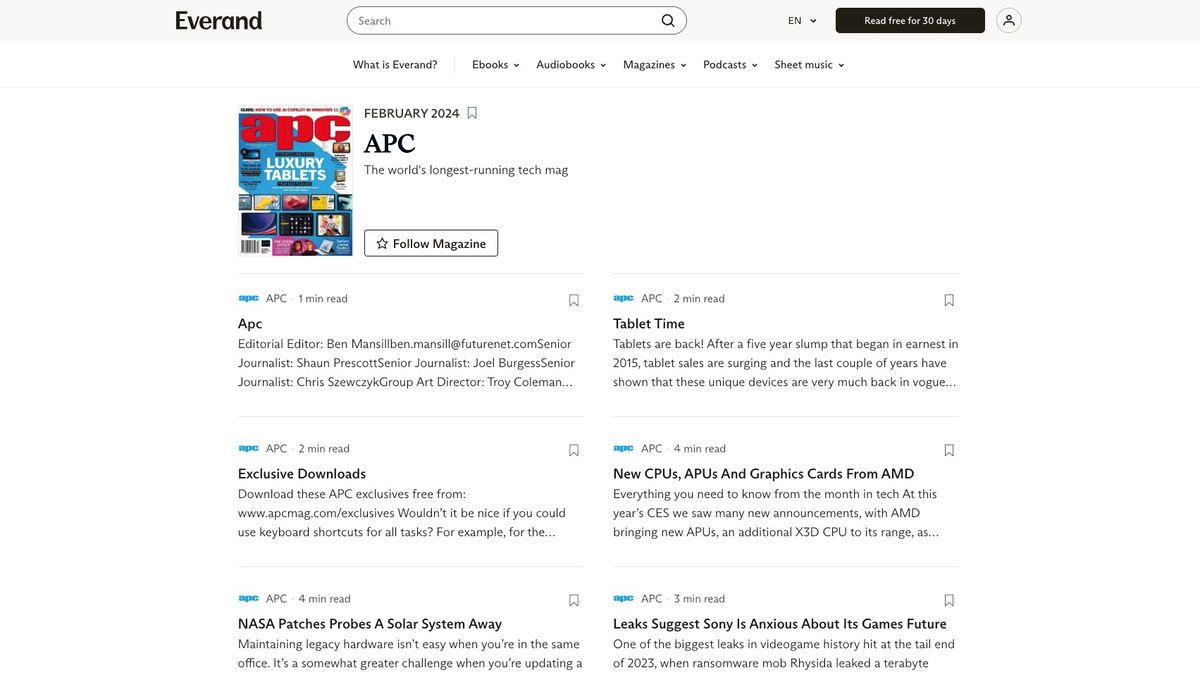 Scribd with Everand review: the popular ebook and audiobook subscription service gets a revamp ...