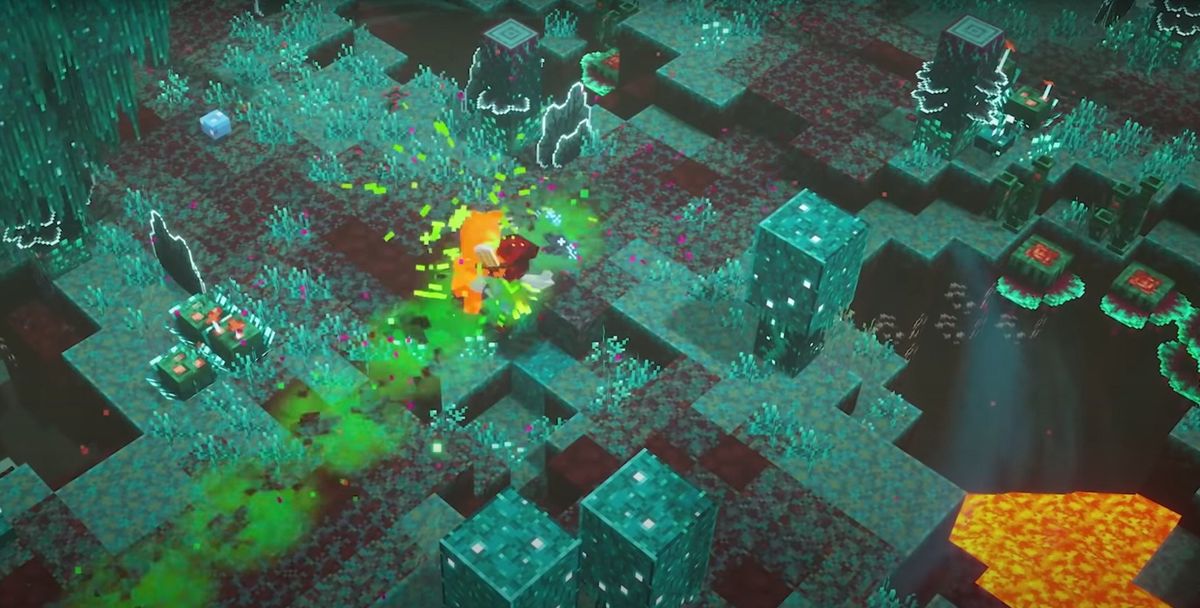 Minecraft Dungeons 'Flames of the Nether' DLC: Post-release, features ...