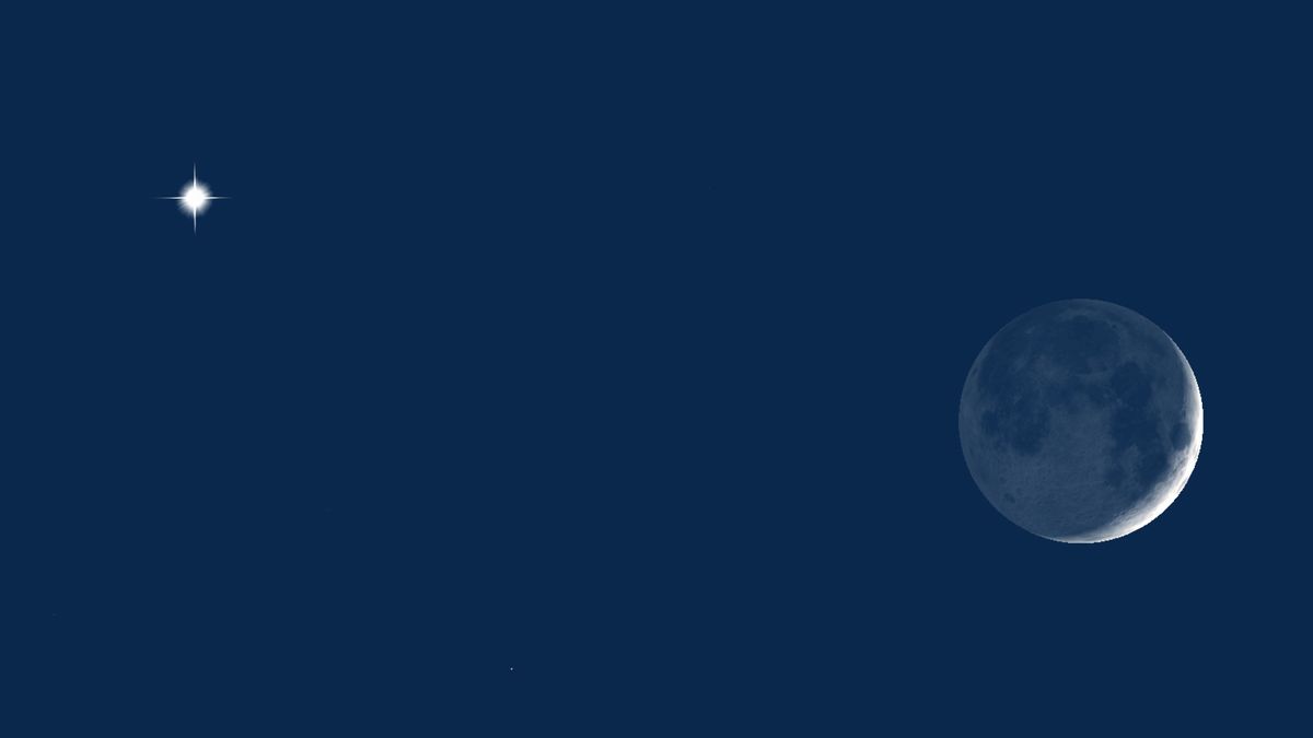 Look Up! Venus Snuggles Up to the Moon Tonight | Space