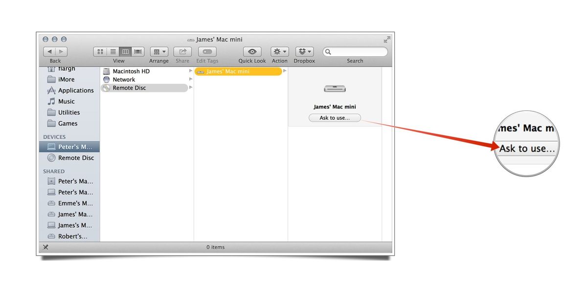 How to use Remote Disc in Mavericks | iMore