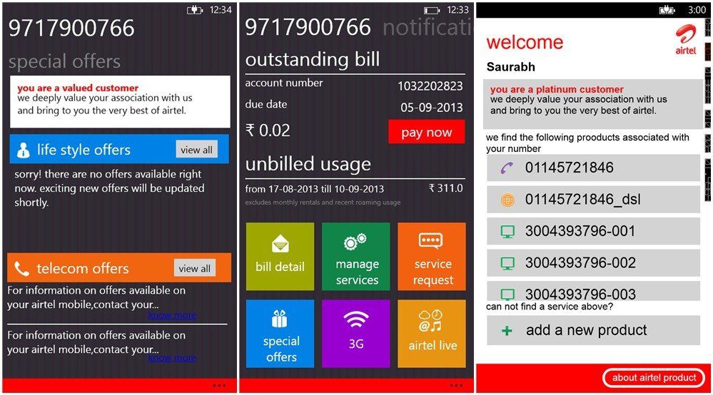 App Roundup: The Official Telco Apps for Windows Phone in India ...