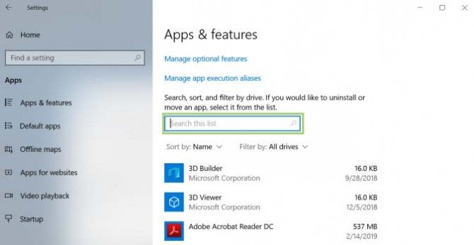 How to Uninstall or Repair an App in Windows 10 | Laptop Mag