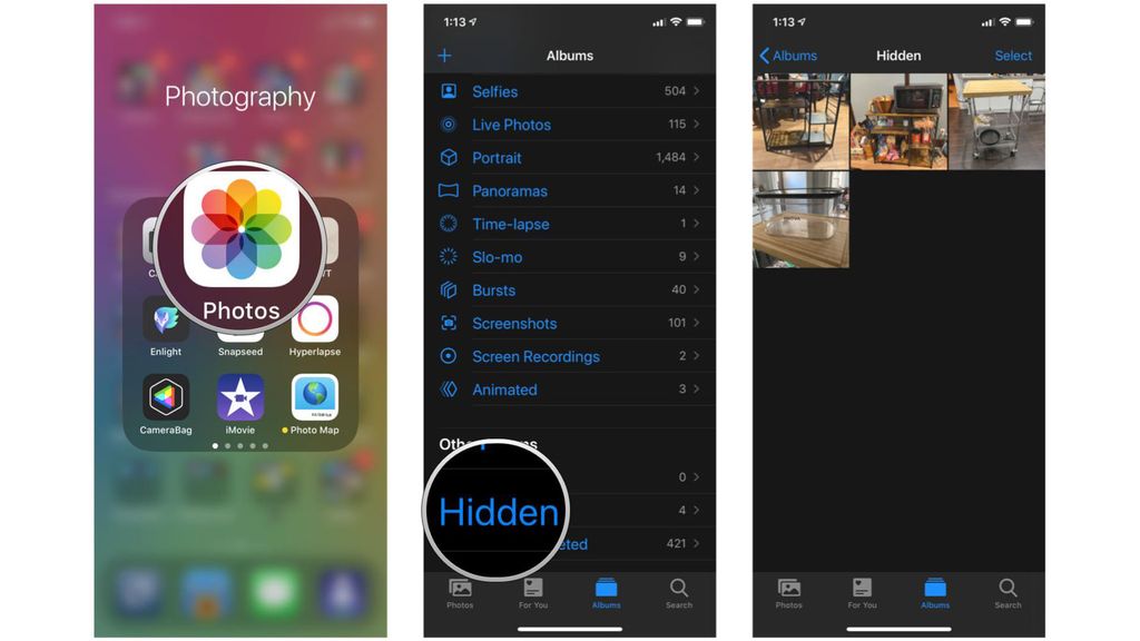 How to hide photos on iPhone in secure folders | iMore