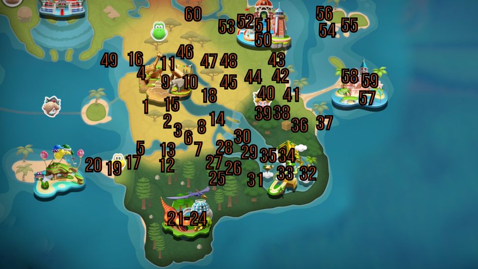 All Mario Kart World P-Switch locations and missions | GamesRadar+