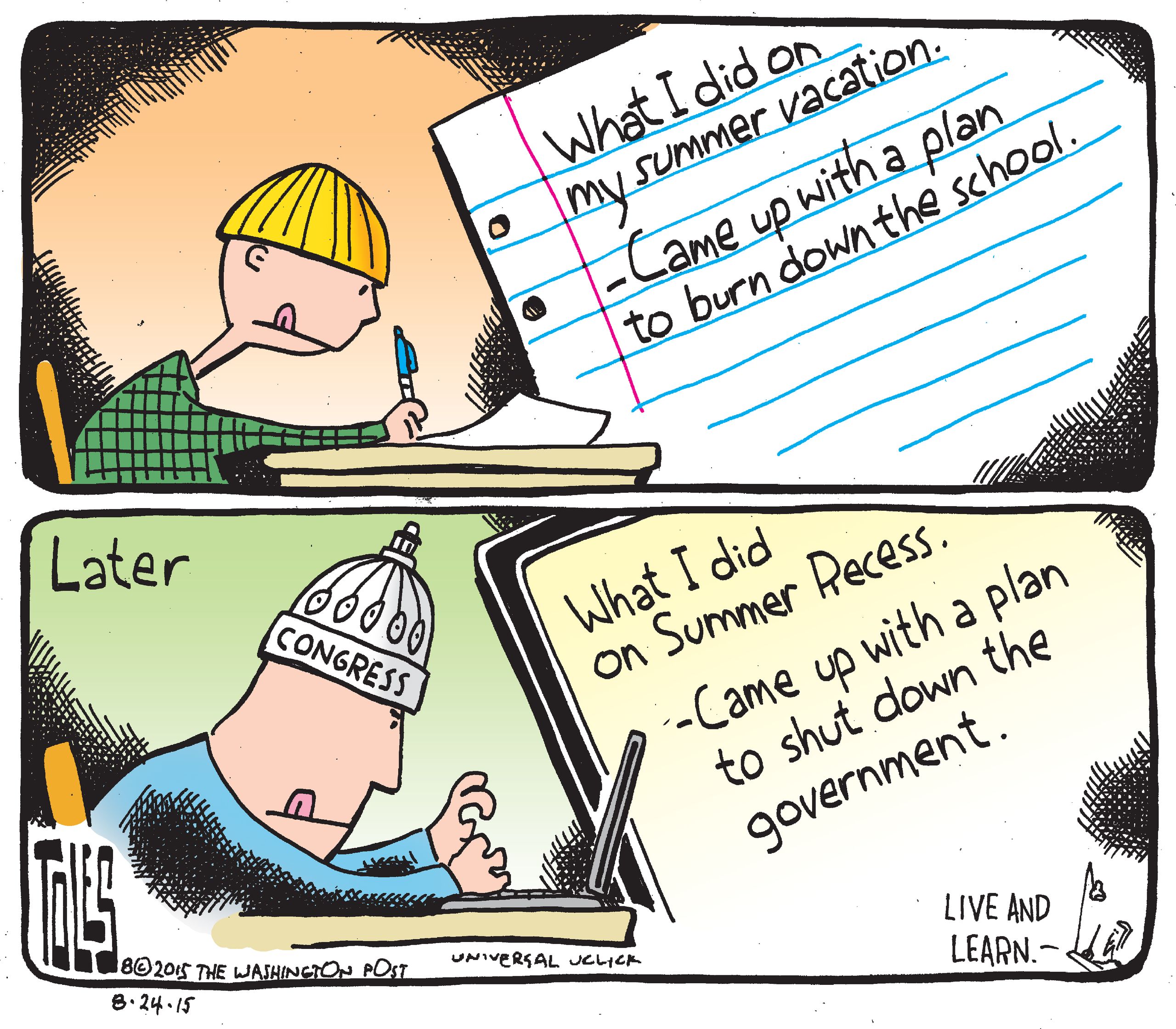 Political cartoon U.S. Congress | The Week