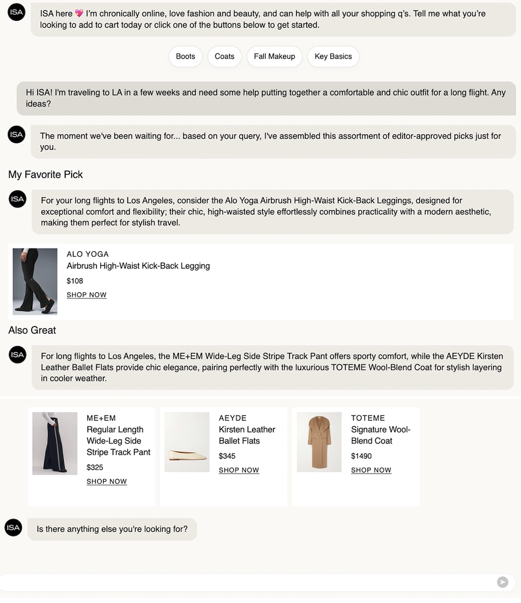 Who What Wear's Intelligent Shopping Assistant Helped Me Create Four ...