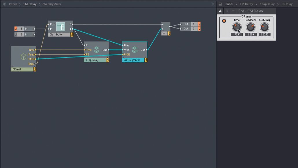 How to build a delay effect in Reaktor | MusicRadar