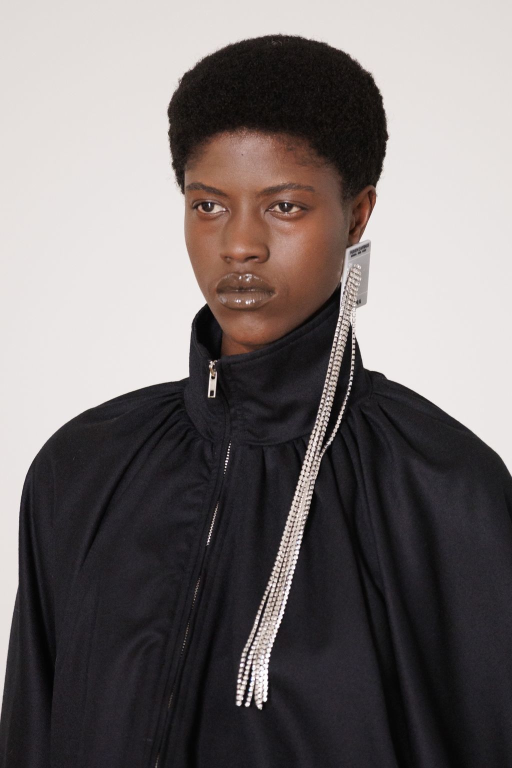 Abra A/W 2025 beauty: furry wigs and ‘greige’ lipstick | Wallpaper*