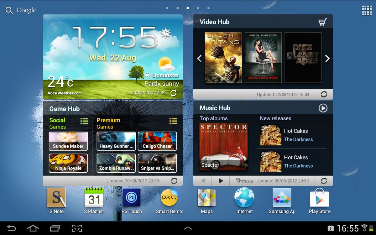 Interface and performance - Samsung Galaxy Note 10.1 review - Page 3 ...
