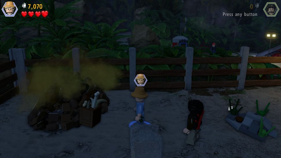 Lego Jurassic World Minikit and Amber Fossil Brick locations | GamesRadar+