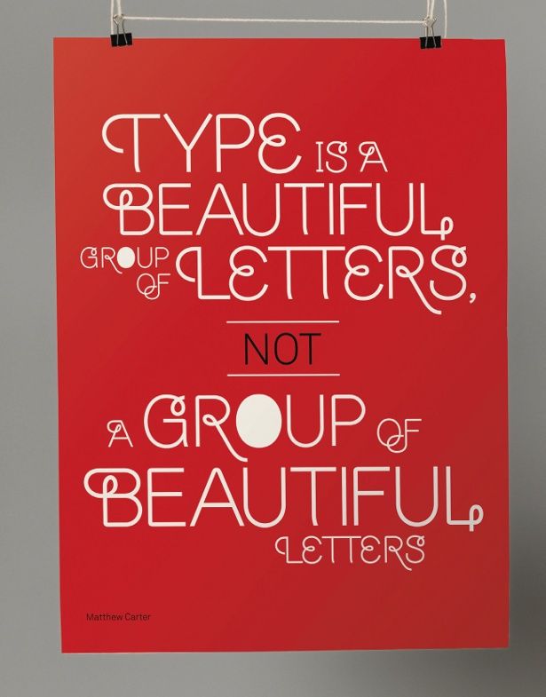 Use glyphs to design a poster | Creative Bloq