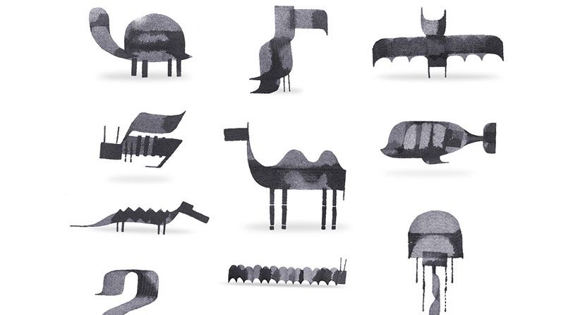 Incredible calligraphy animals take pen craft to new levels | Creative Bloq