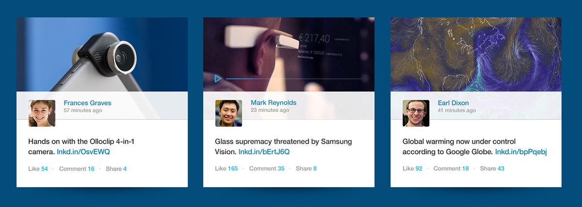 LinkedIn design concept aims to boost user experience | Creative Bloq